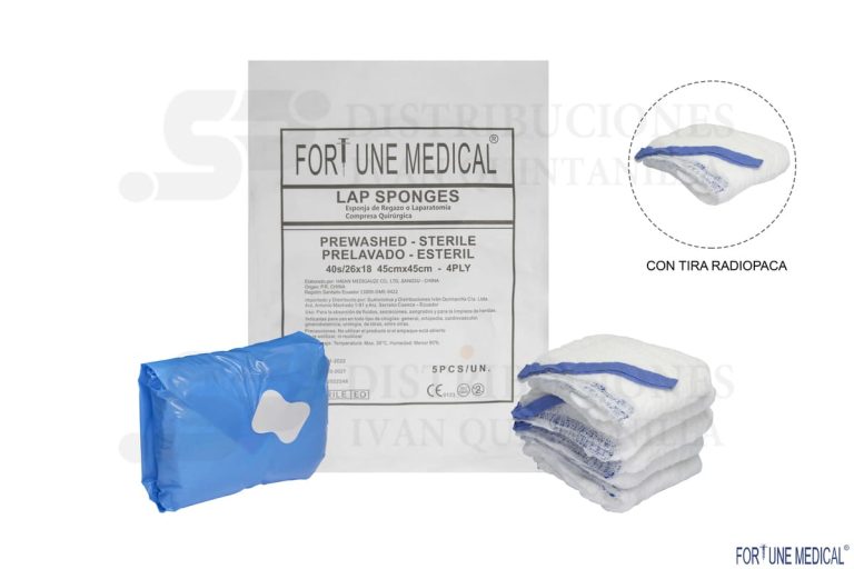 Compresa Quirúrgica 45 x 45 – Suministros y Distribuciones Iván Quintanilla